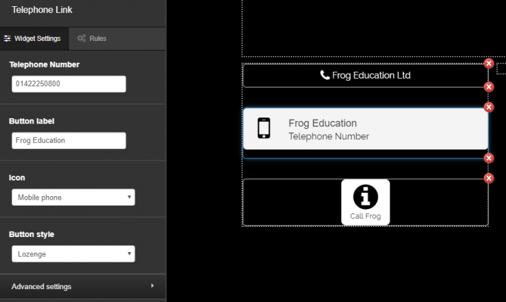 Telephone Link :: Frog | Schools & Education